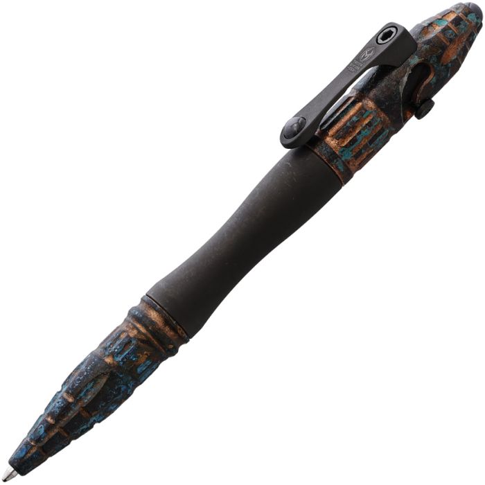 CHEM Heretic Knives Thoth Tactical Pen Blue - Less-Lethal Weapons at ...