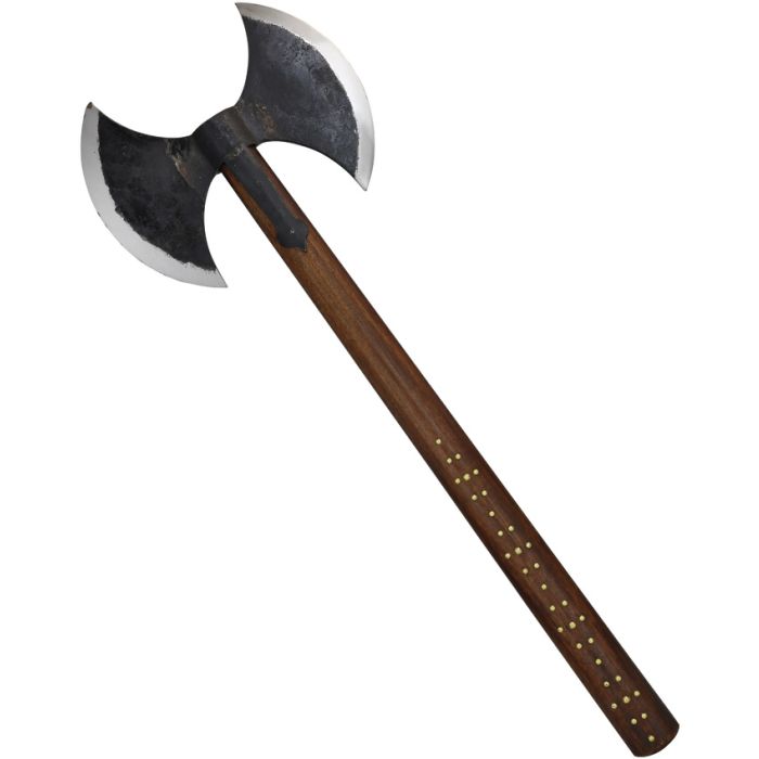 2STU Factory X Hero Axe with Studded Handle - Swords & Axes at ...